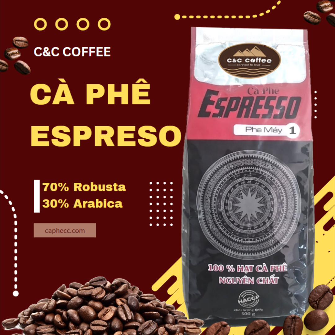 Cà phê Espresso cao cấp Arabica robusta cà phê hạt pha máy - Nguyên ...